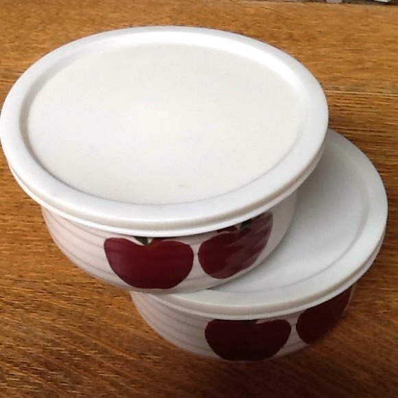 Alco Industies | Dining | Pottery Covered Storage Bowls | Poshmark